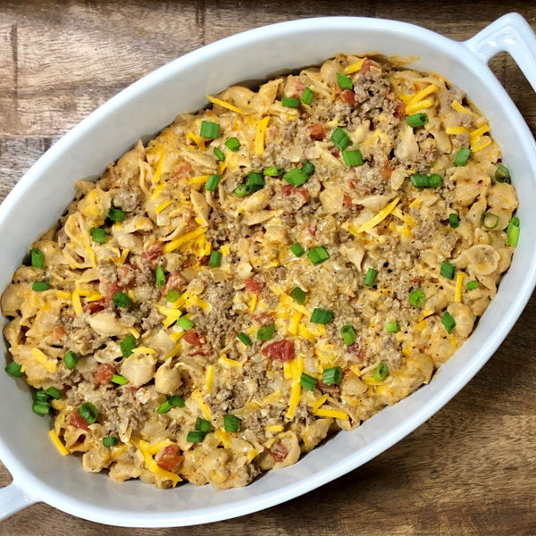 A+ Hamburger Mac – Baller Mom Kitchen