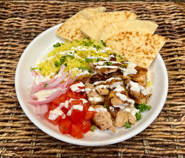 Jack’s Cart Style Chicken & Rice (serves 1-4) – Baller Mom Kitchen